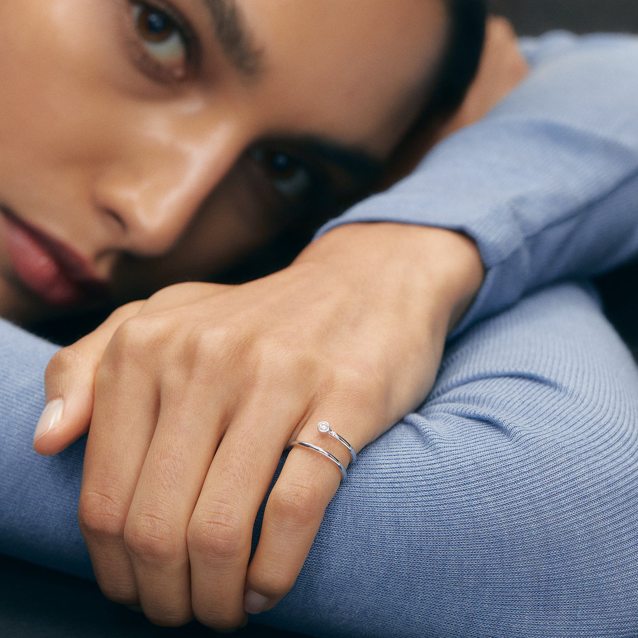 Shop Duet Pinky Rings | Shiffon Co. Luxury Jewelry – SHIFFON