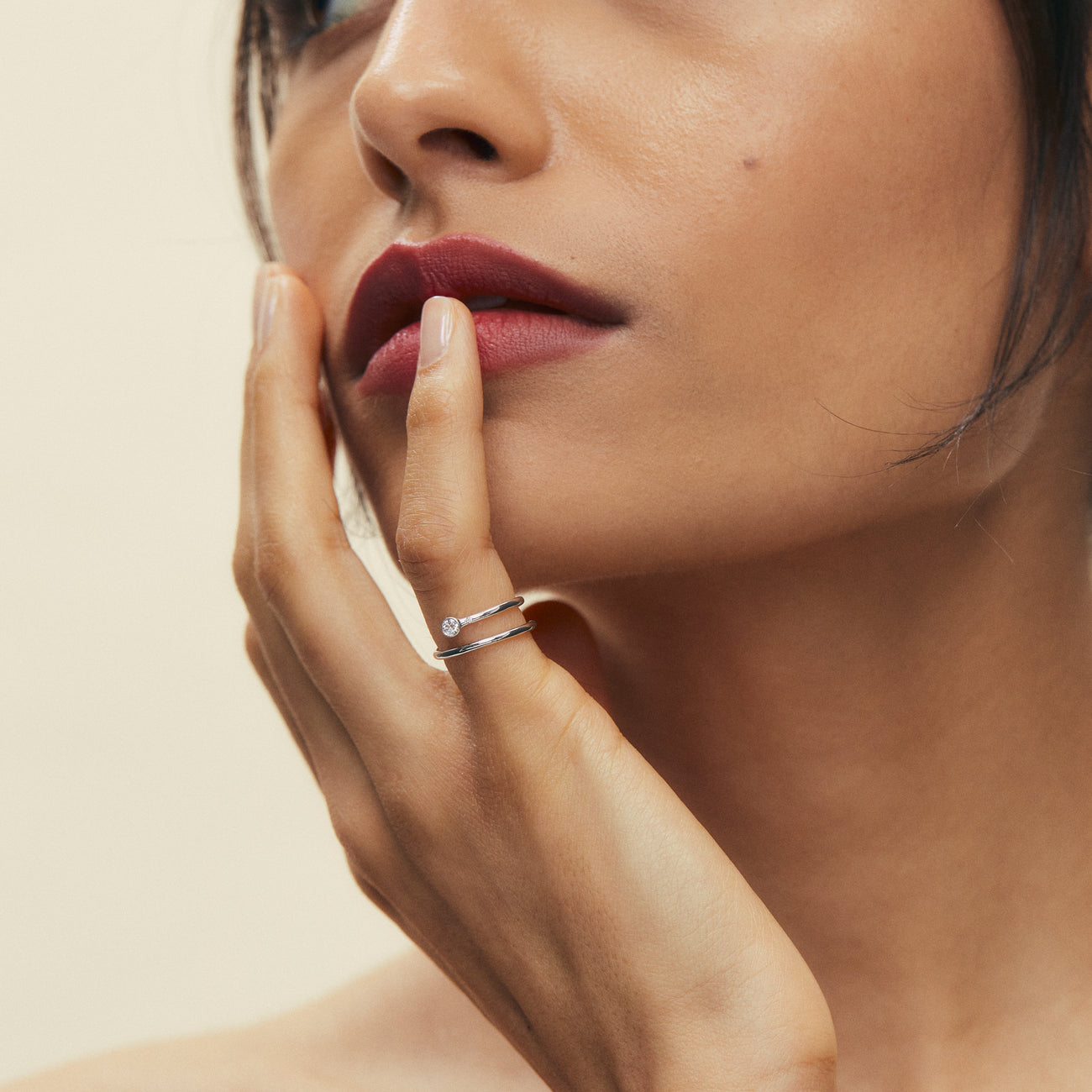 Shop Duet Pinky Rings | Shiffon Co. Luxury Jewelry – SHIFFON